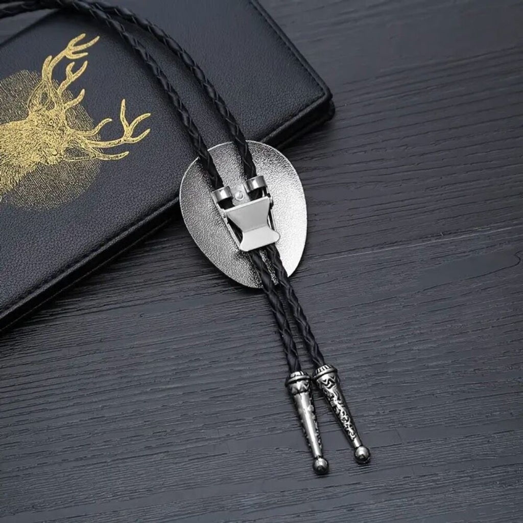 New Vintage Style Bolo Tie Western Leaf Design Rustic – Making Your ...