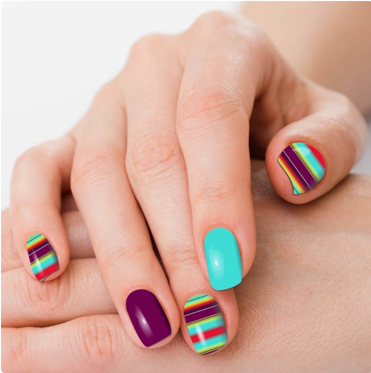 Morado Nail Strips By Dusti Rhoads – Making Your Statement